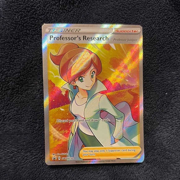 Pokemon | Other | Pokemon Professors Research Card Orange And Green ...